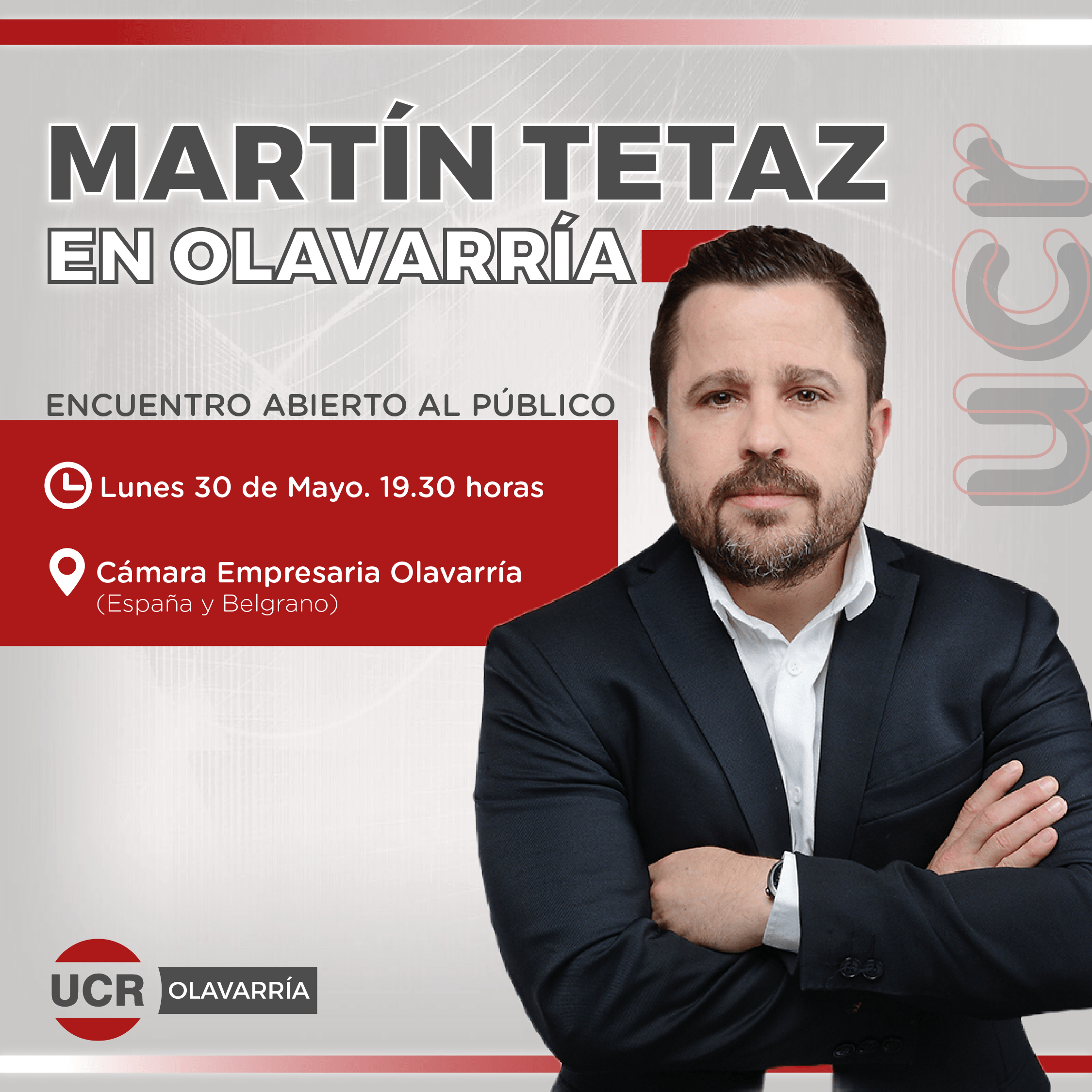 Martín Tetaz estará el lunes en Olavarría - Portal Urbano